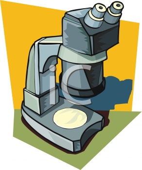 Royalty Free Microscope Clip art, Science Clipart