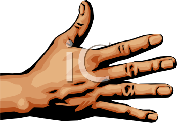 Back Of Hand Clip Art